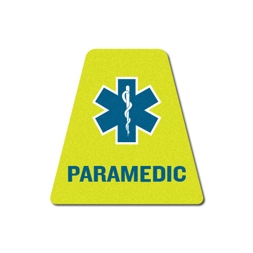 Reflective EMS Paramedic Tetrahedron – First Responder Decal Co.