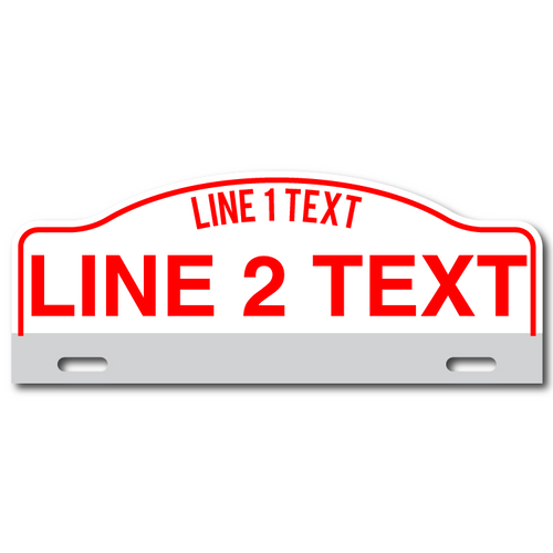 Firefighter Half License Plates – First Responder Decal Co.