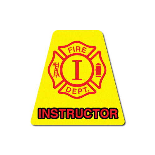 Firefighter Instructor Tetrahedron – First Responder Decal Co.