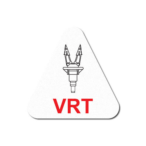 Reflective VRT - Vehicle Rescue Tech Triangle – First Responder Decal Co.