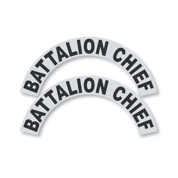 Crescent Set - Battalion Chief – First Responder Decal Co.