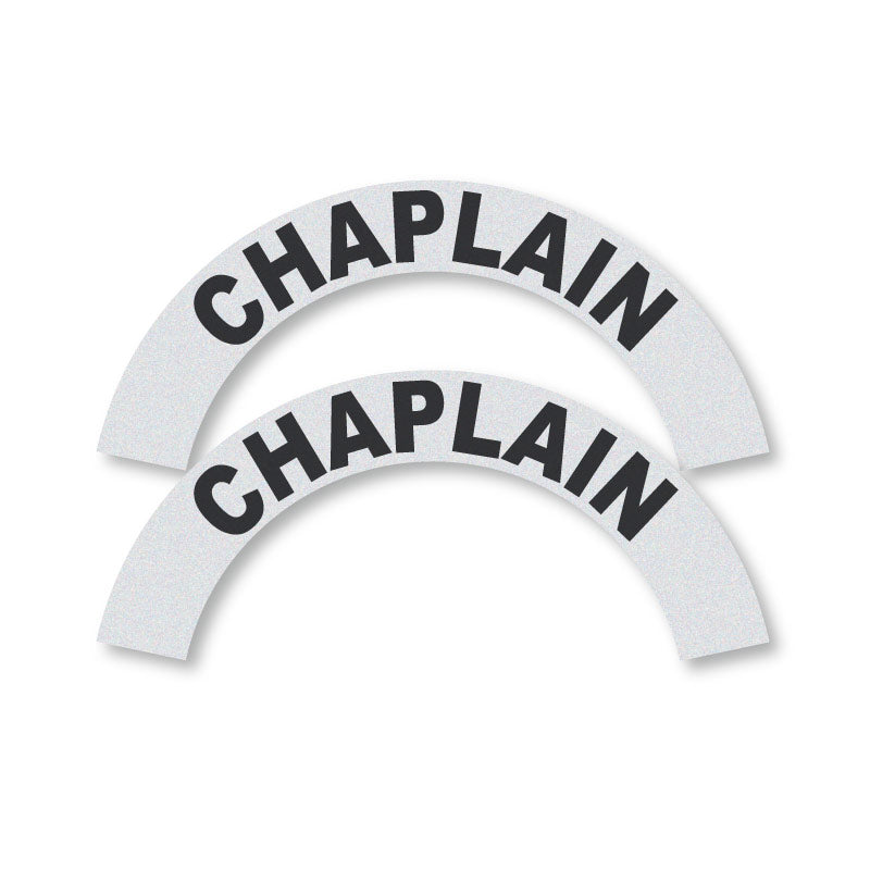 Crescent set - Chaplain – First Responder Decal Co.