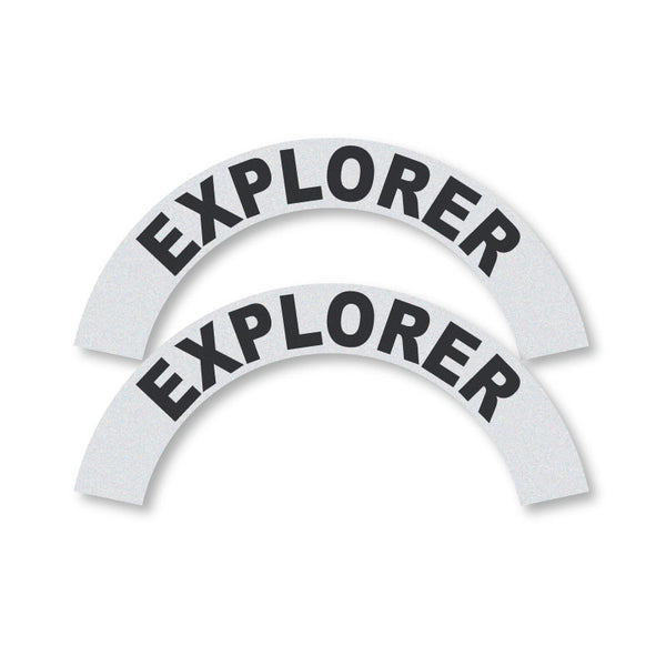 Crescent set - Explorer – First Responder Decal Co.