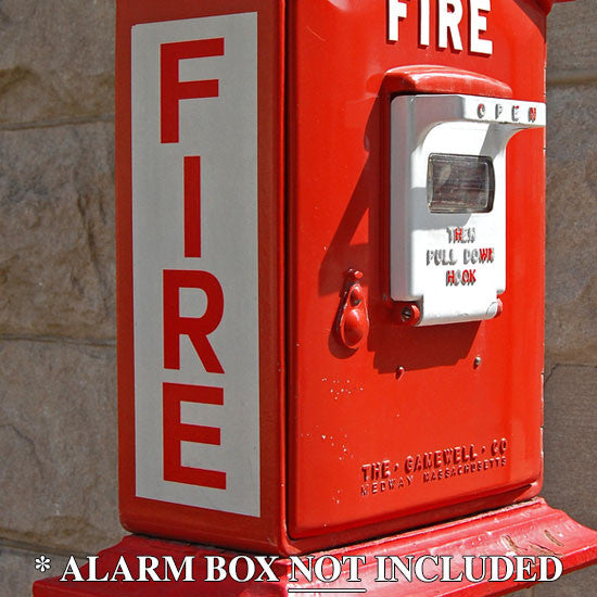 Gamewell Fire Box Decal Set - Fire - Emergency – First Responder Decal Co.
