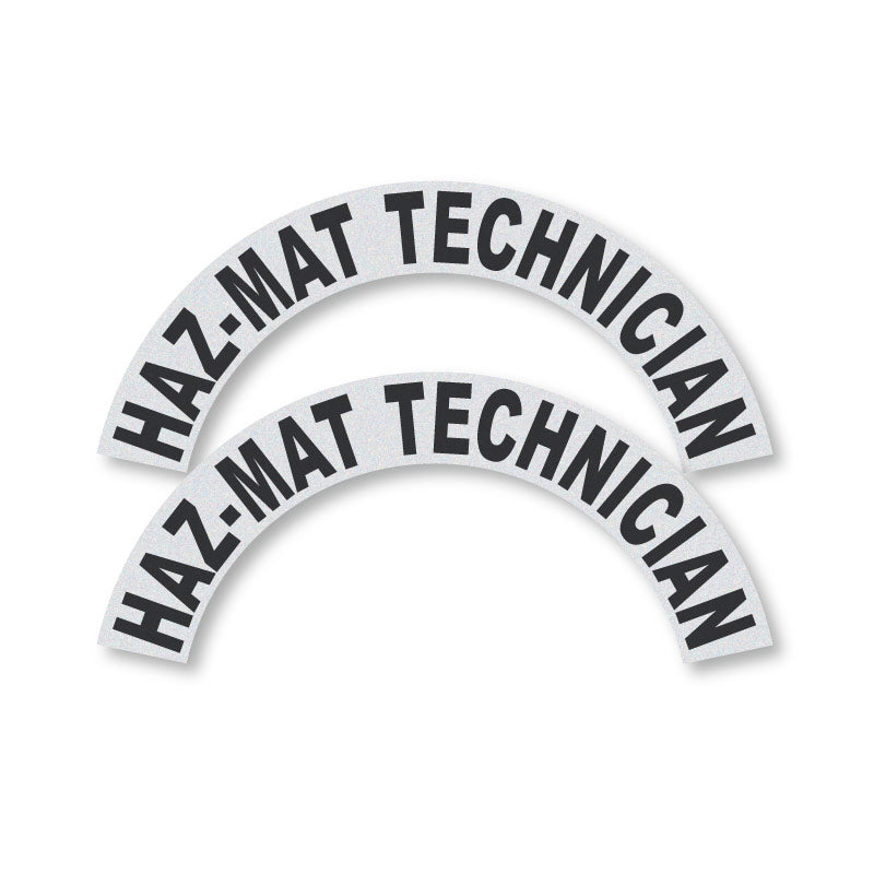 Crescent set - Haz-Mat Technician – First Responder Decal Co.