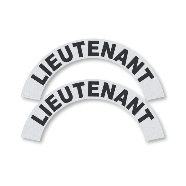 Crescent set - Lieutenant – First Responder Decal Co.
