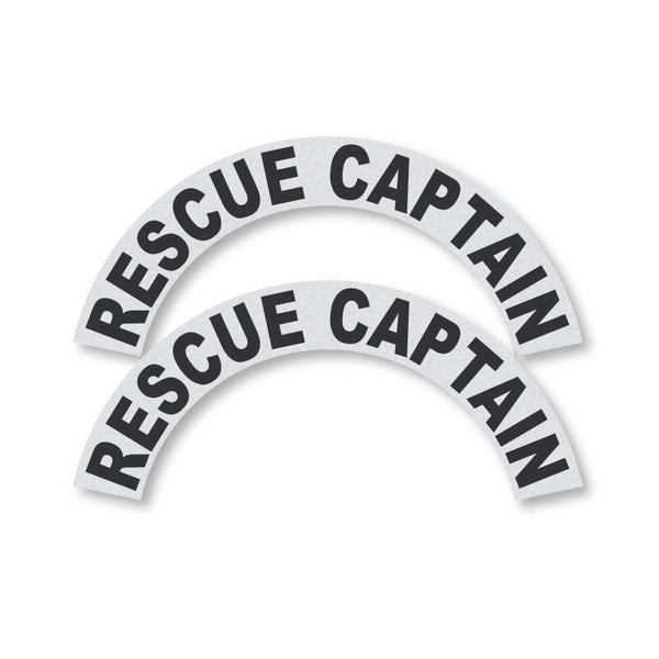 Crescent set - Rescue Captain – First Responder Decal Co.